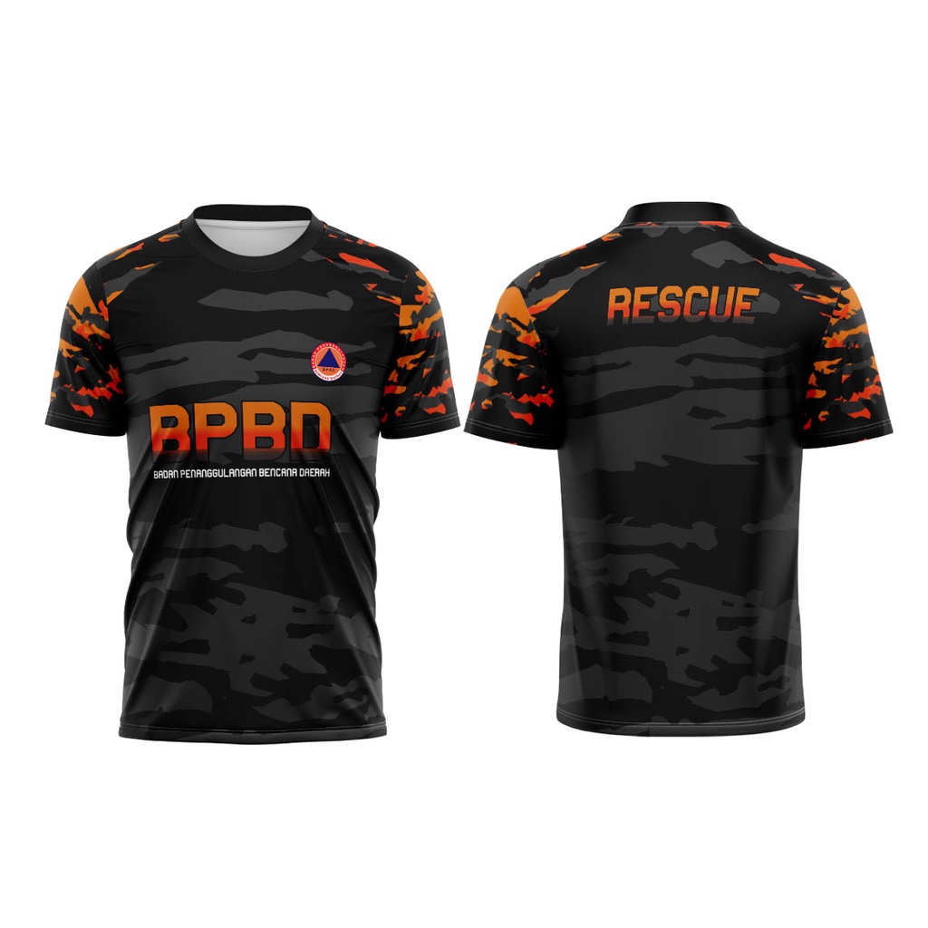 Jual Baju Jersey BPBD Fullprint Sublime Custom 04 | Shopee Indonesia