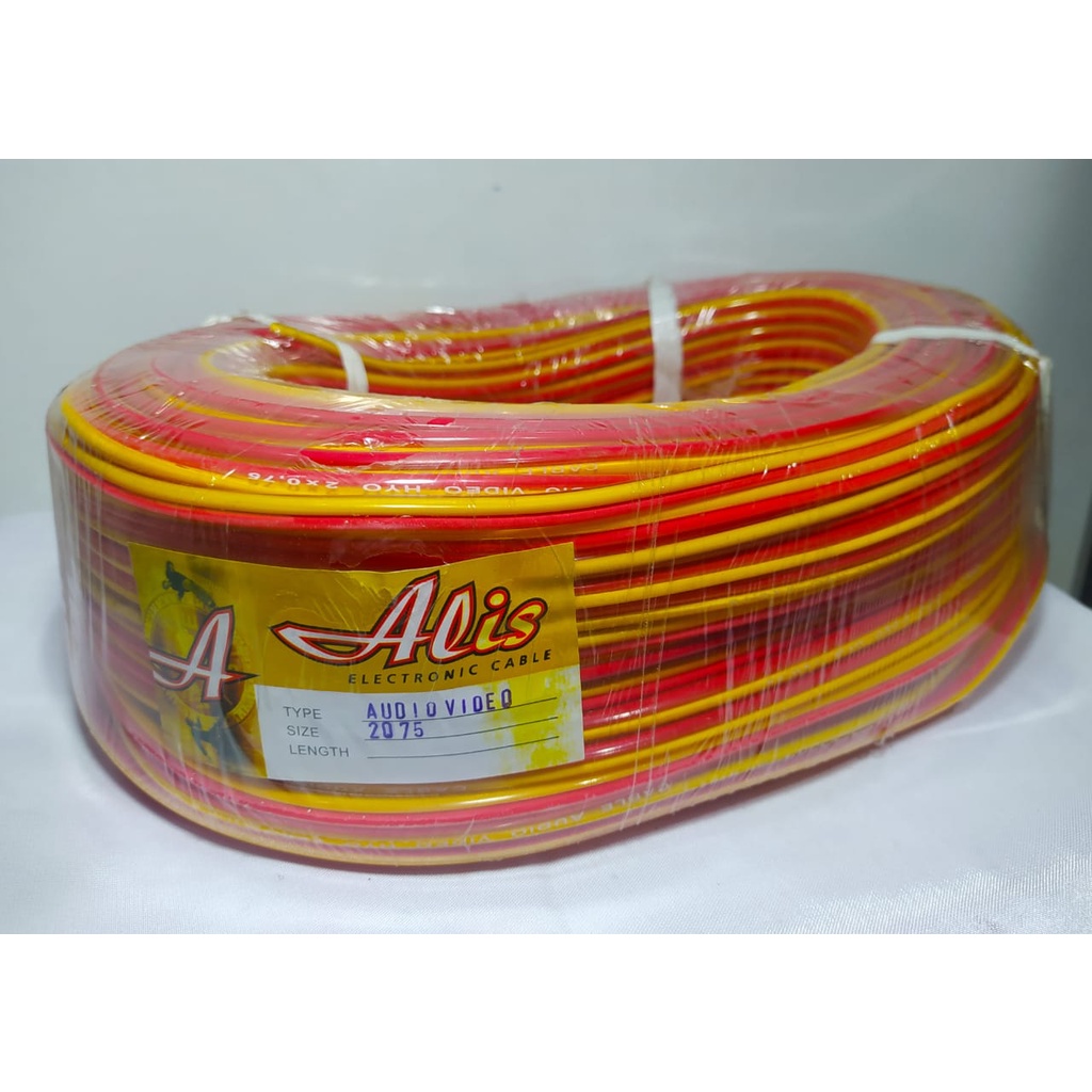 Jual kabel listrik transparan hyo 2x0,75 /kabel serabut transparan hyo ...