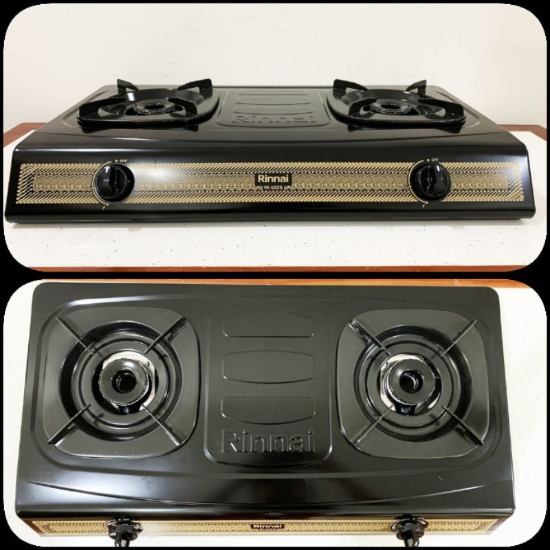 Jual KOMPOR GAS RINNAI TYPE 522S kompor rinnai 522s kompor gas 2 tungku ...