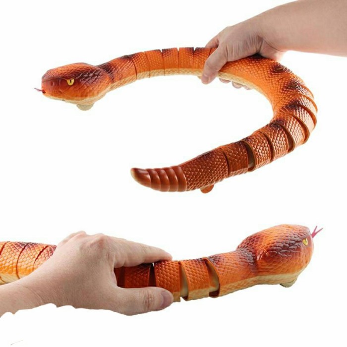 Jual mainan ular anaconda remote gede murah | Shopee Indonesia