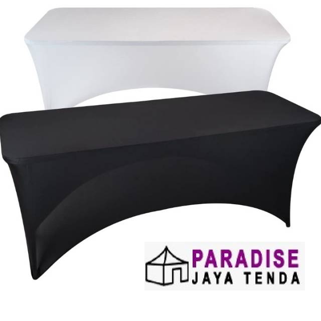 Jual Cover meja kantor dan hotel model ketat ukuran 2m x 60cm x T 75cm ...