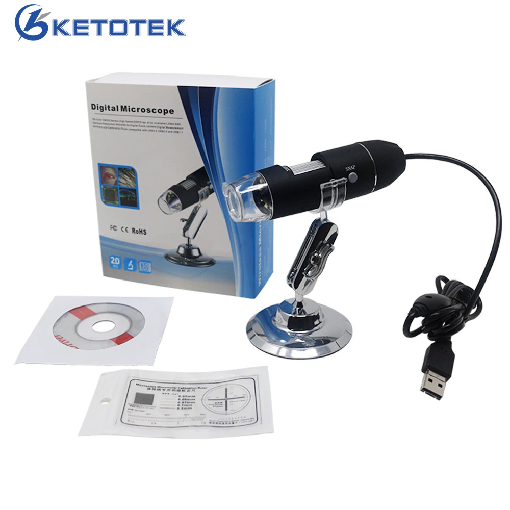 Jual FREE ONGKIR 1000X 1600X Microscope Electron Microscope Digital USB ...