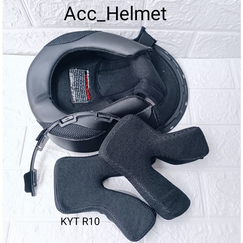 Jual Busa Set Helm KYT R10 KANCING PLASTIK | TERMURAH!!! | Shopee Indonesia