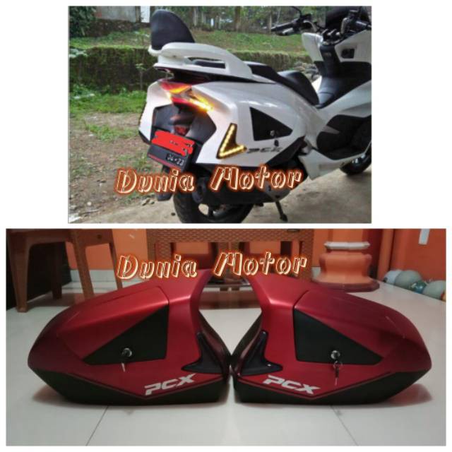 Jual Box Samping Honda PCX LOKAL 2018 - Side box New pcx 150 lokal ...
