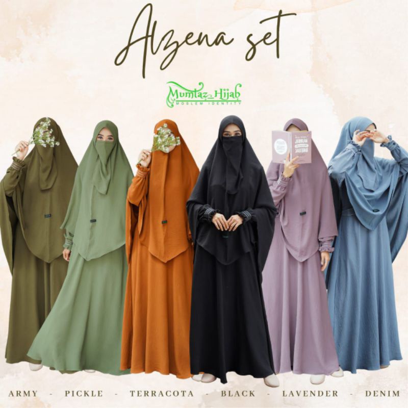 Jual Alzena Set original Mumtaz Hijab | Shopee Indonesia