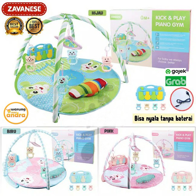 Jual Zavanese Playgym bulat alas main bayi | Shopee Indonesia
