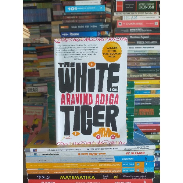Jual Novel Original : The WHITE TIGER - Aravind Adiga | Shopee Indonesia