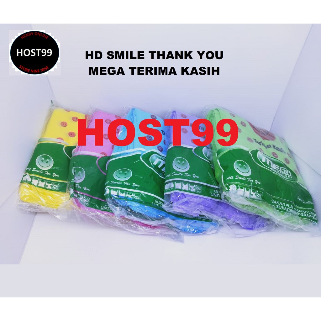 Jual 1BAL KHUSUS GOJEK GRAB HD SMILE 24 THANK YOU MEGA TERIMA KASIH ...