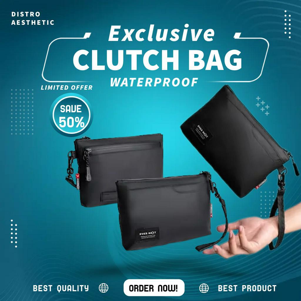 Jual Clutch bag Handbag Hand bag Distro Original Tas Tangan Waterproof ...