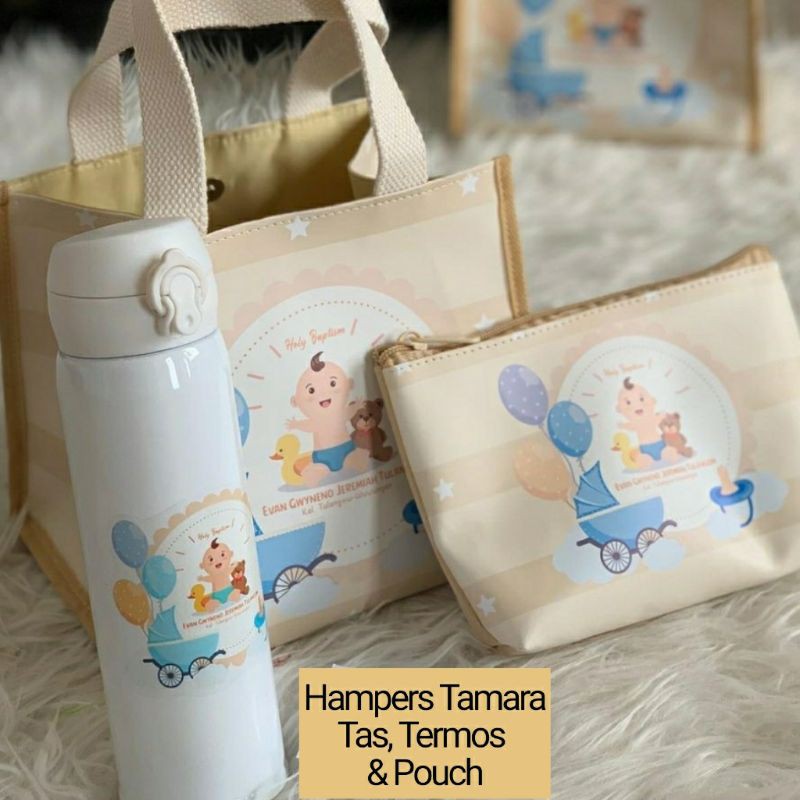 Jual Hampers Tamara/souvenir murah/souvenir anak/ulang tahun/birthday/hampers/goodiebag/totebag ...
