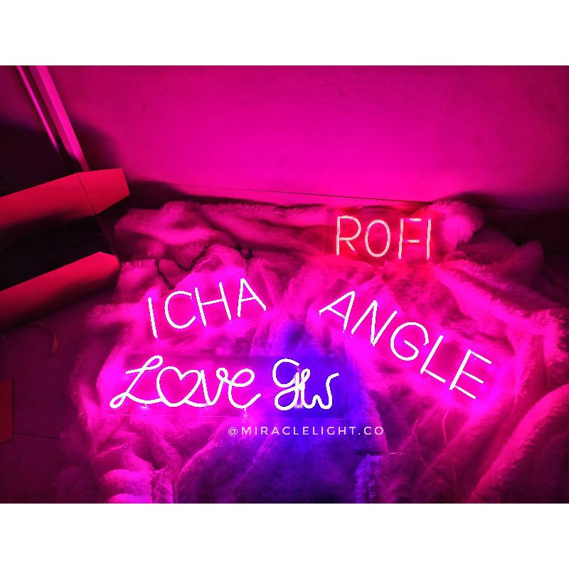 Jual NEON SIGN CUSTOM HURUF | Shopee Indonesia