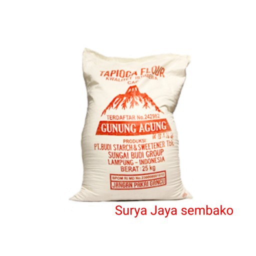 Jual Sagu Cap Gunung Agung |Sagu Gunung Agung | Tapioca Flour | 1 ...