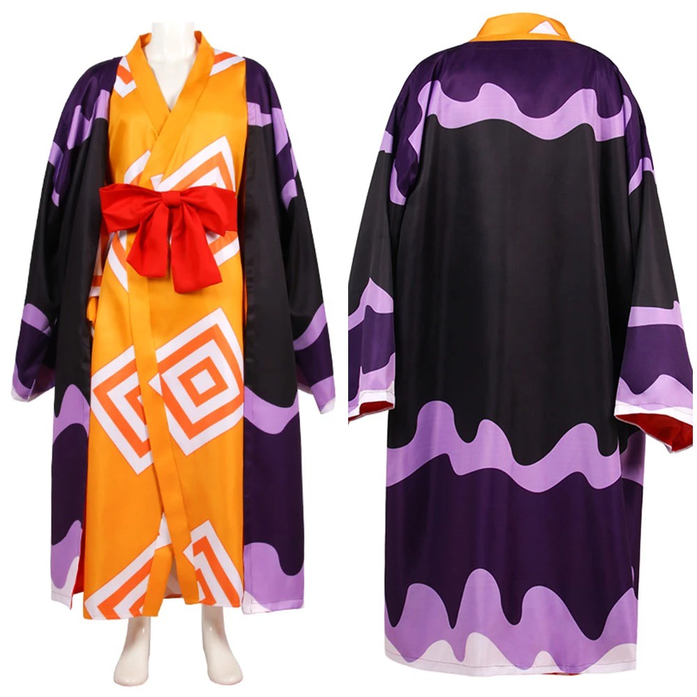 Jual Haori Baju Cosplay Kimono Jubah Anime One Piece Luffy Zoro Law ...