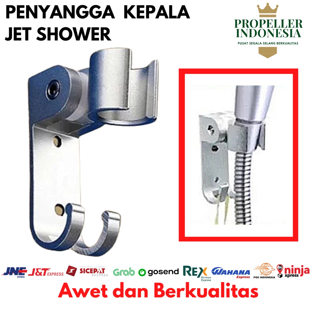 Jual Dudukan Penyangga Shower Bidet Gantungan Kepala Shower Baut ...