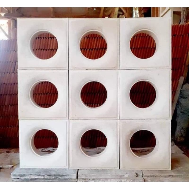 Jual roster beton loster minimalis putih Lb bulat | Shopee Indonesia