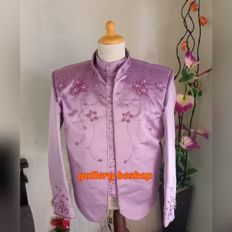 Jual Beskap jawa bridal / beskap premium / hewes / beskap pengantin ...