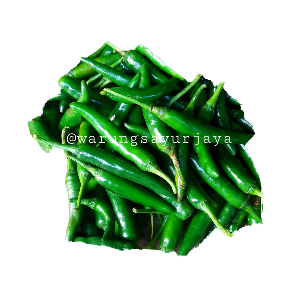Jual Cabe Hijau Besar / ijo Gede 250 gram | Shopee Indonesia