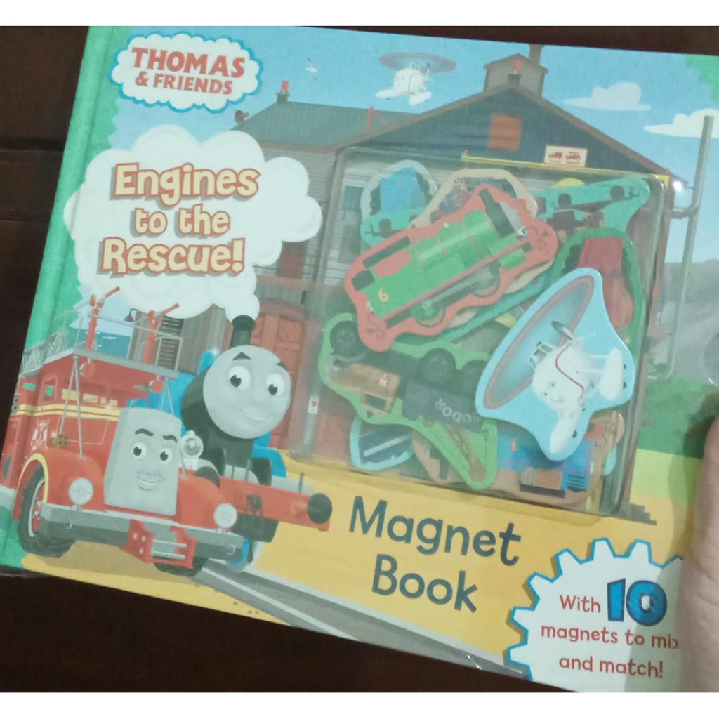 Jual Magnet Book Thomas & Friends : Engines To The Rescue | Shopee ...