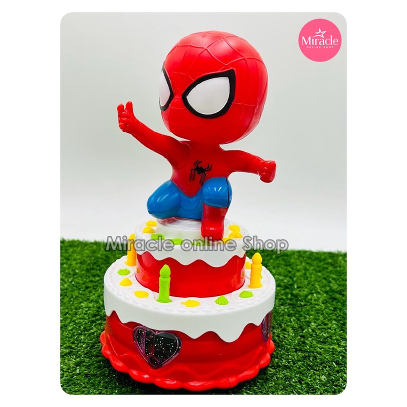 Jual Mainan cake ulang tahun - kue ulang tahun spiderman frozen cake ...