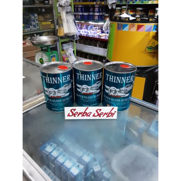 Jual [KALENG F7 BIRU THINNER]Pengencer cat minyak duco | Shopee Indonesia