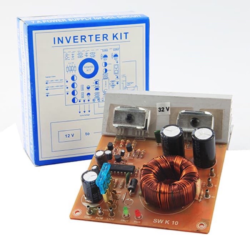 Jual KIT INVERTER 32 VOLT CT INPUT 12 VOLT CONVERTER DC TO CT BELL BGR 12V KE 32V CT AUDIO ...