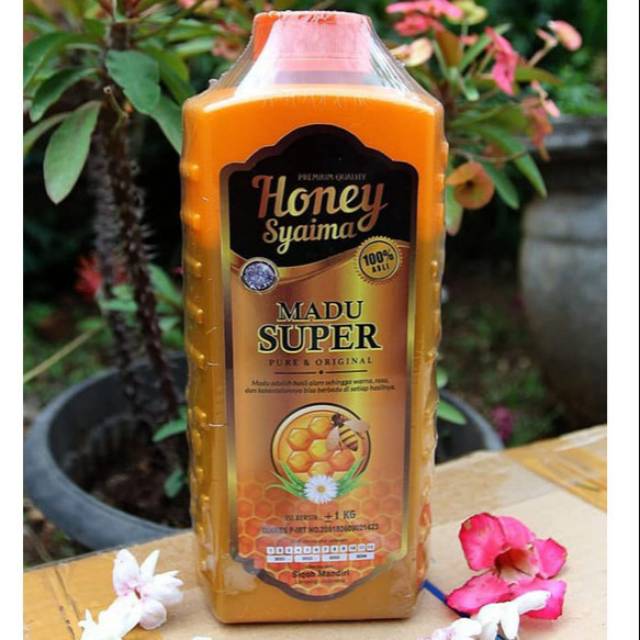 Jual Madu Hutan Sumatera Asli Honey Syaima Super Gold 1kg Madu Hutan ...