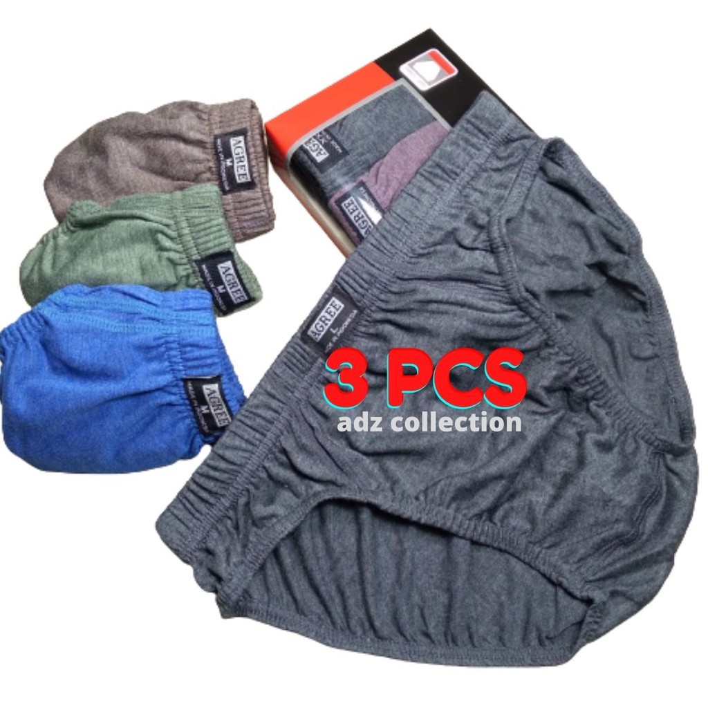 Jual 3Pcs Celana Dalam Pria / Sempak Pria Dewasa / CD Pria Dewasa / CD ...