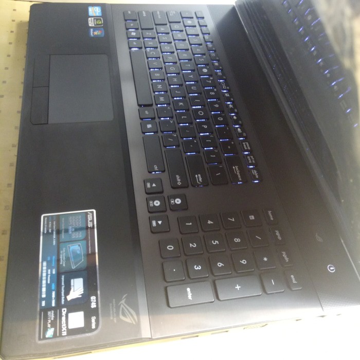 Jual Laptop Gaming ASUS ROG G74Sx Corei7 NVidia GeForce GTX 560M 12GB ...