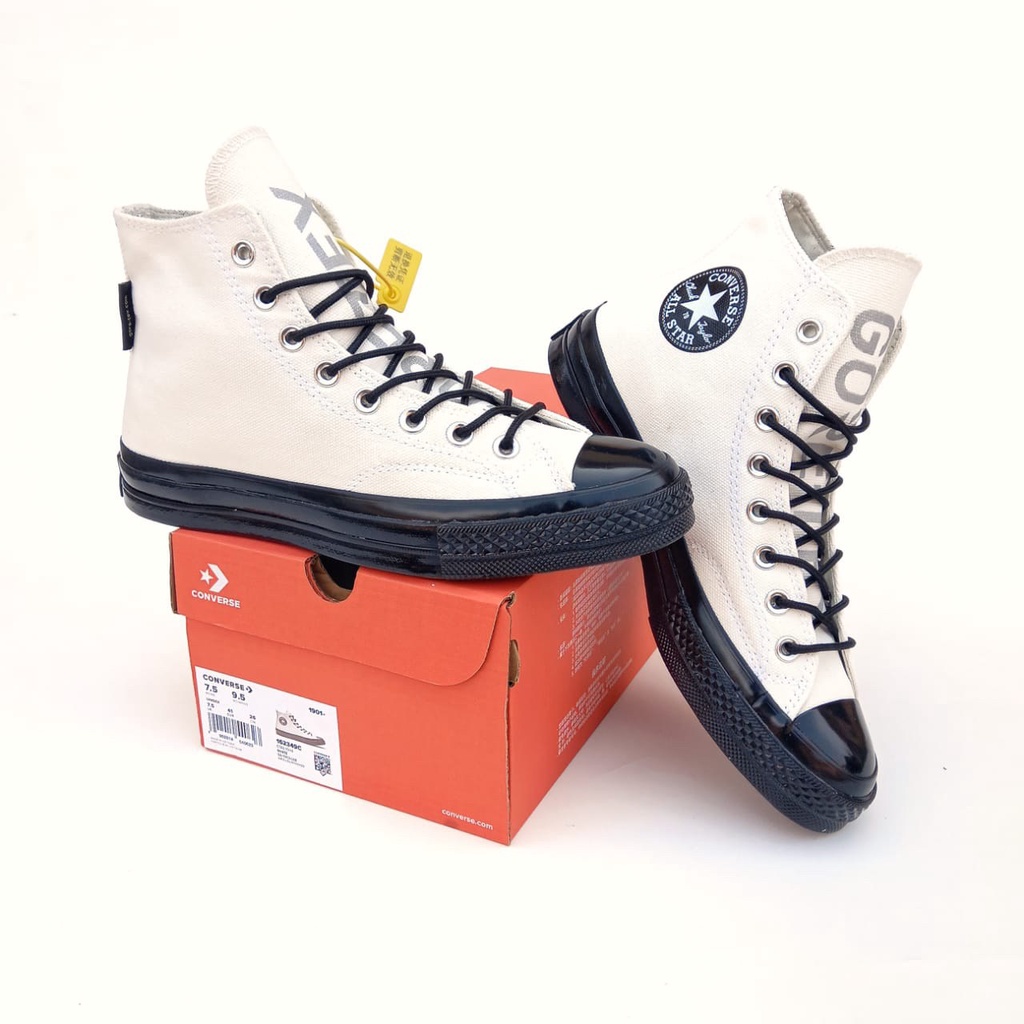 Jual CONVERSE CHUCK TAYLOR ALL STAR 70S HI GORE-TEX WHITE BLACK PREMIUM ...