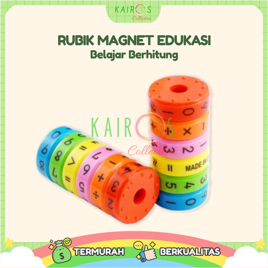 Jual Rubik Magnet Matematika Mainan Edukasi Aritmatematika Axis ...