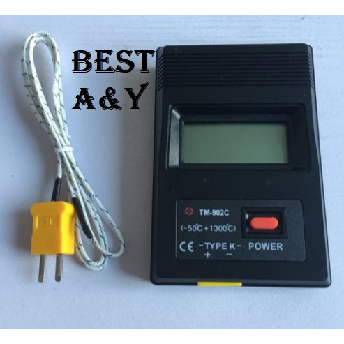 Jual K-TYPE DIGITAL LCD TERMOMETER TM-902C TM902C THERMOCOUPLE ...