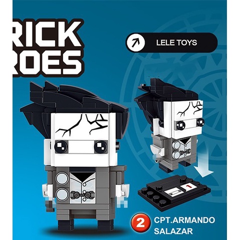 Jual Brick Bootleg 39071 - 2 Captain Armando Salazar | Shopee Indonesia