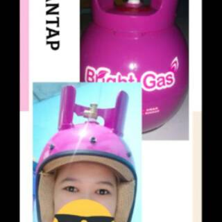 Jual Helm Helem Gas Lpg Dewasa Helm Bogo Retro Tabung Gas LPG 3kg ...