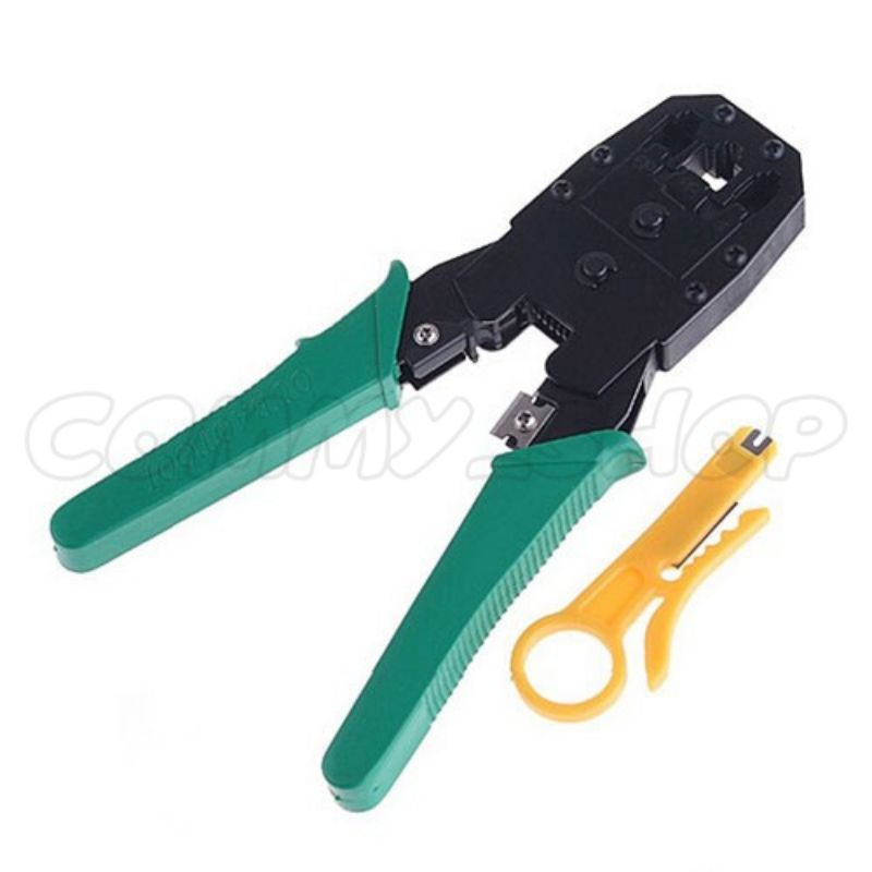 Jual Tang Crimping RJ45 Crimping Tool RJ45+RJ11 | Shopee Indonesia