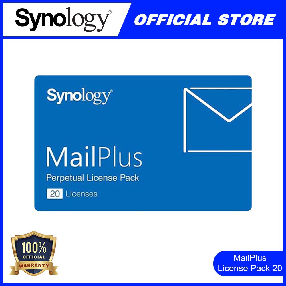 Jual Synology Mail Plus License Pack 20 | Shopee Indonesia