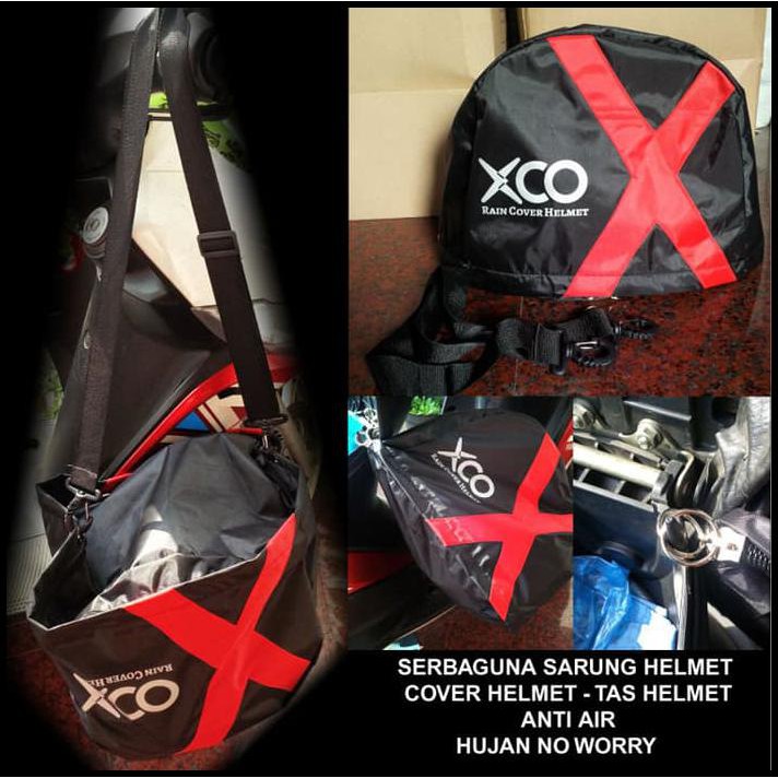 Jual Terpopuler Tas Helm Anti Air - Cover Helm - Jas Hujan Helm - Rain ...