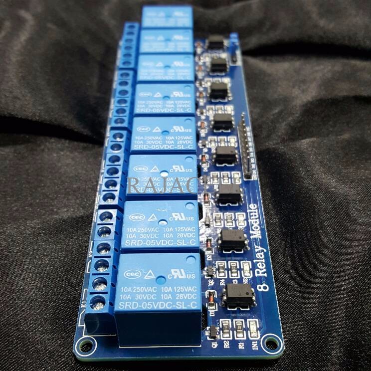 Jual Relay Module 8 Channel 5V for Arduino ( Best Quality ) | Shopee ...