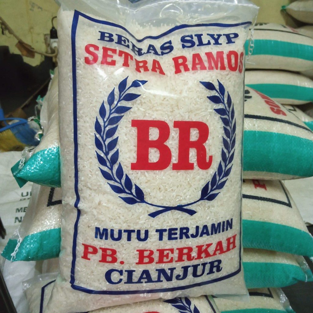 Jual BERAS CIANJUR PREMIUM SETRA RAMOS 5 Kg/ DISTRIBUTOR BANDUNG ...