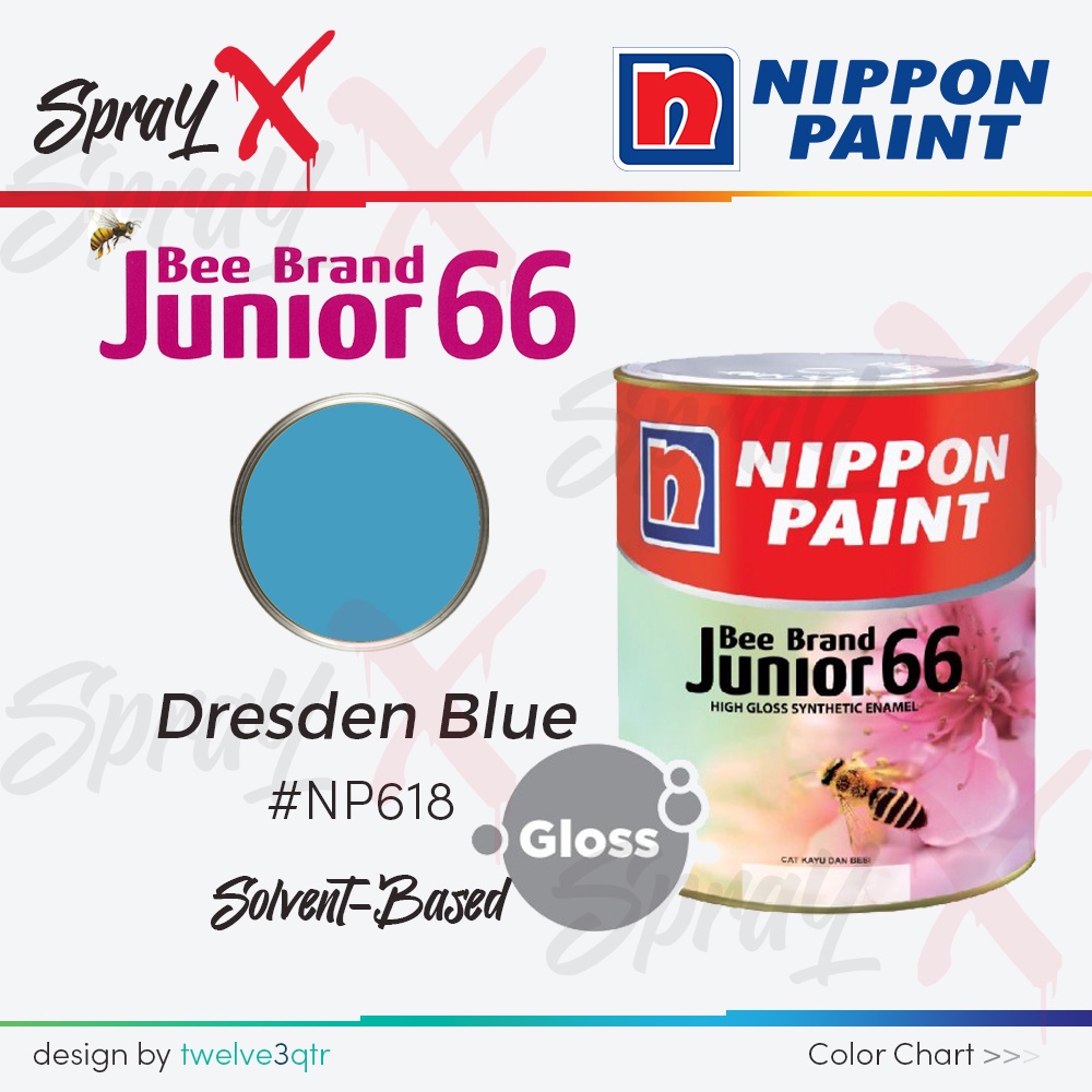 Jual BEE BRAND JUNIOR 66 DRESDEN BLUE NP 618 / BIRU MUDA #NP618 0.94 ...