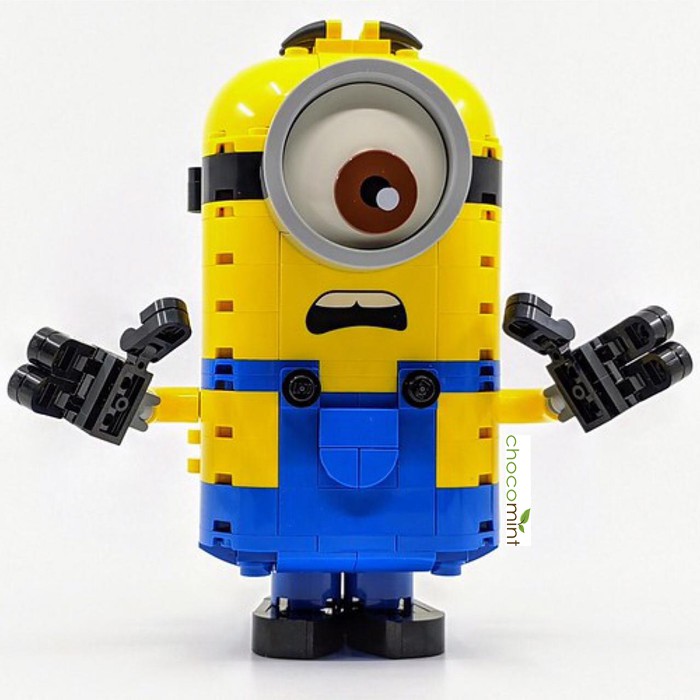 Jual LEGO 75551 Brick-built Minions And Their Lair - Stuart | Shopee ...