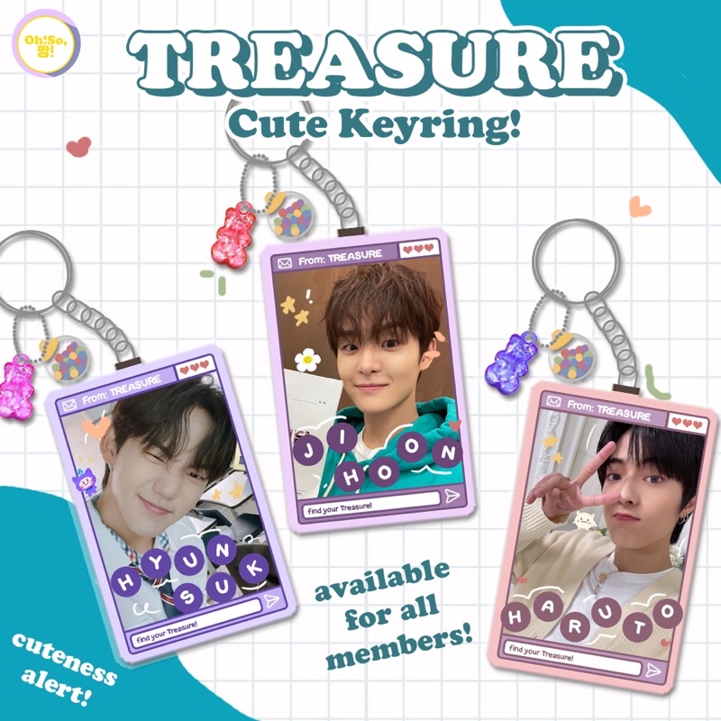 Jual TREASURE KEYRING KEYCHAIN GANCI GANTUNGAN ACRYLIC KUNCI VOL.2 TEUME TREASURE MAKER | Shopee ...