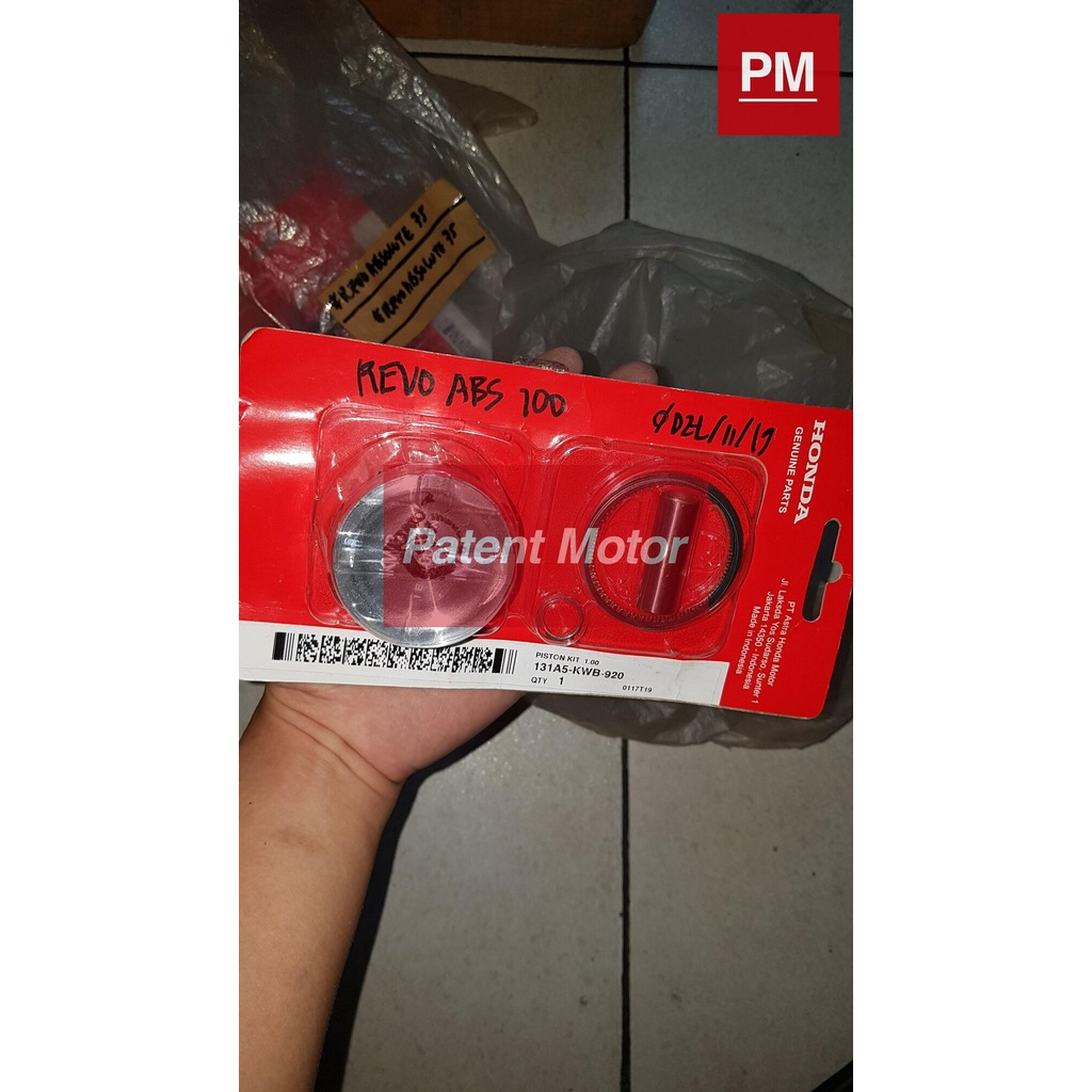 Jual Piston Seher Kit Set Komplit Lengkap Blade 110 Karbu Revo Absolute 110 Original Honda AHM ...