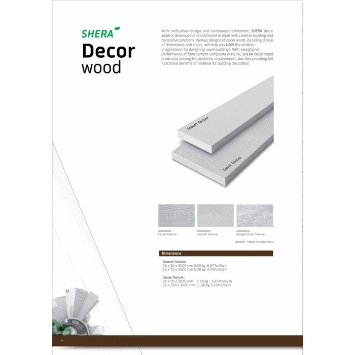 Jual Kayu | Shera Decor Wood Smooth Texture | Shopee Indonesia