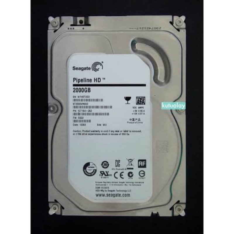 Jual hard disk 2TB segate 2000GB garansi 1 tahun | Shopee Indonesia