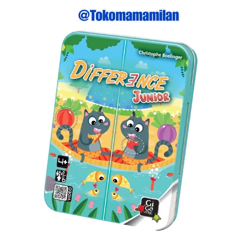 Jual Difference Junior / Difference Jr Board Game Anak Usia 3 Tahun | Shopee Indonesia