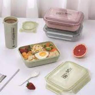 Jual Lunc Box/Tempat Makan Terdiri Dari 4Sekat | Shopee Indonesia