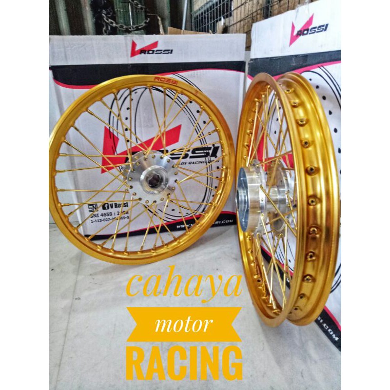 Jual Velg Rossi Jupiter Vega Fizr - Paket Velg Jari Tromol Plus Rakitan ...