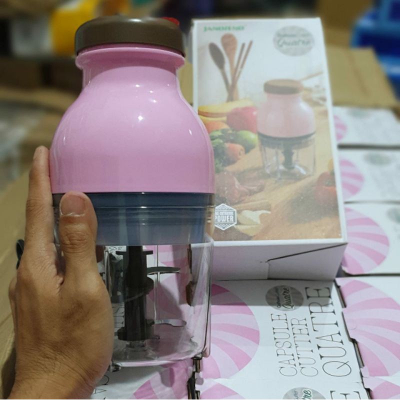 Jual CAPSULE CUTTE QUATRE / BLENDER KAPSUL FOOD PROCESSOR | Shopee ...