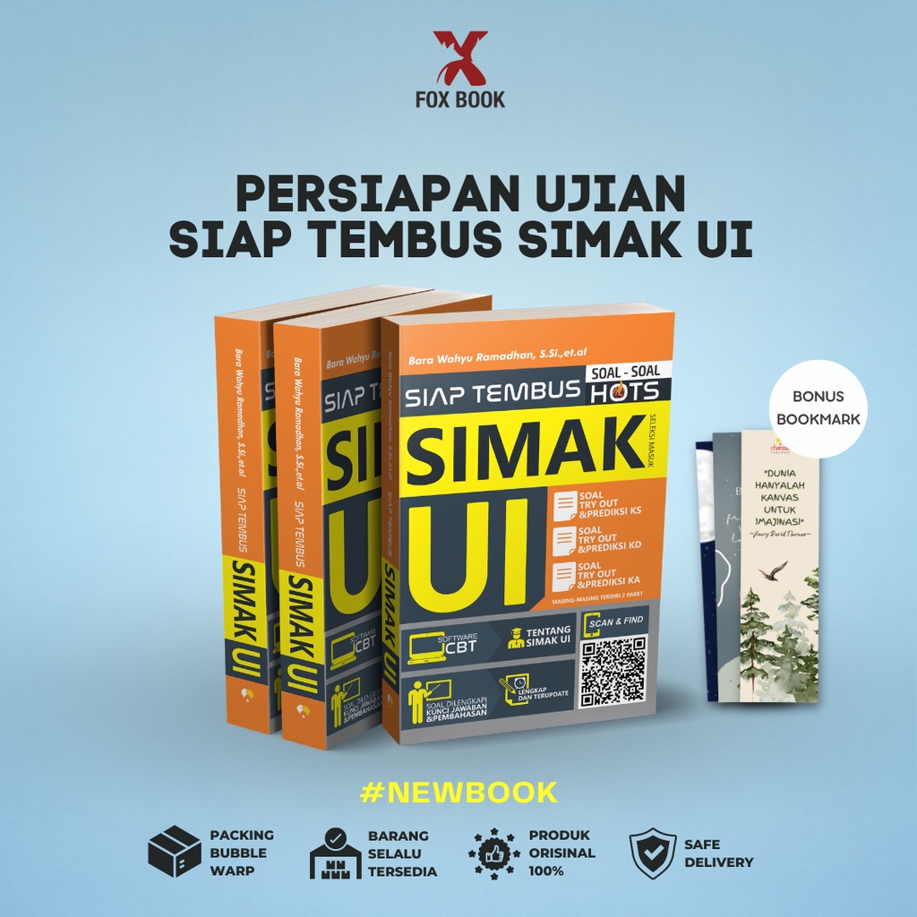 Jual Buku Persiapan Ujian Masuk : Siap Tembus HOTS Simak UI | Shopee Indonesia