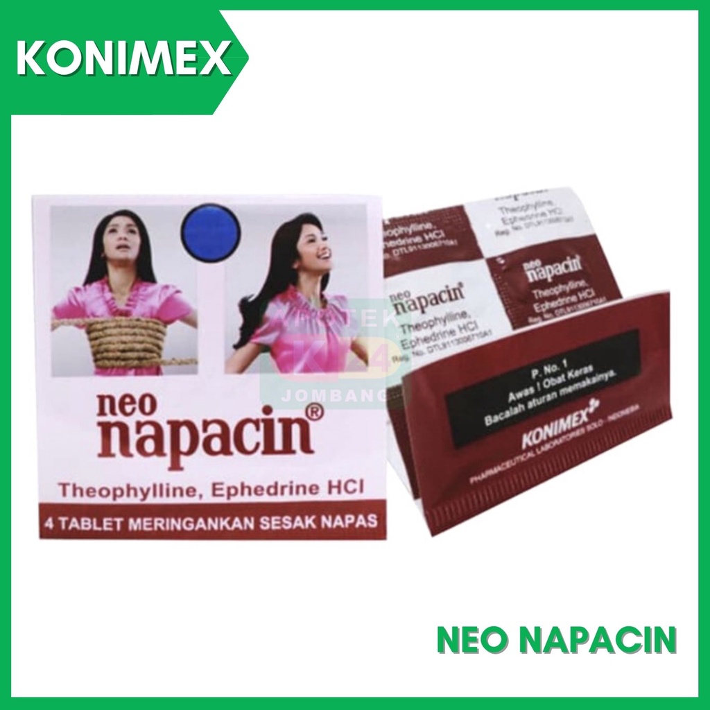 Jual Neo Napacin 4 Tablet -Obat Asma atau Sesak Napas | Shopee Indonesia